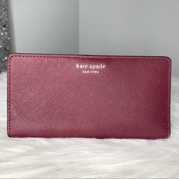 kate spade | Bags | Kate Spade Cameron Lg Slim Bifold Wallet | Poshmark